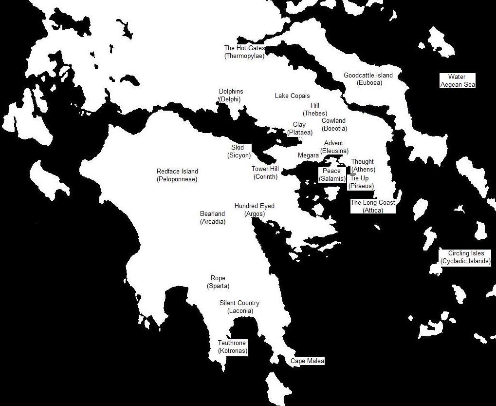 Place Names in Gene Wolfe’s Soldier of the Mist – Ultan's Library